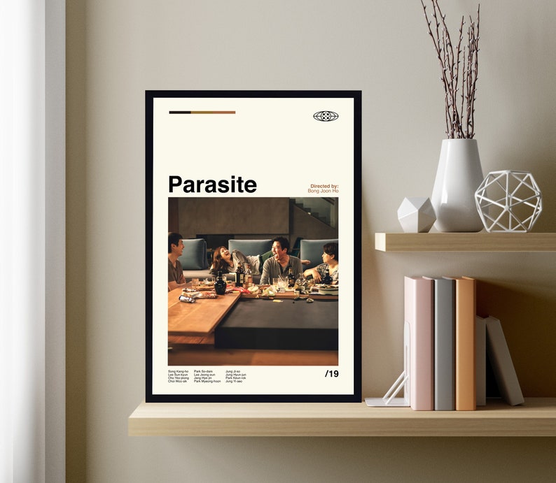 Parasite Movie Poster, Parasite Poster, Parasite Print, Minimalist ...