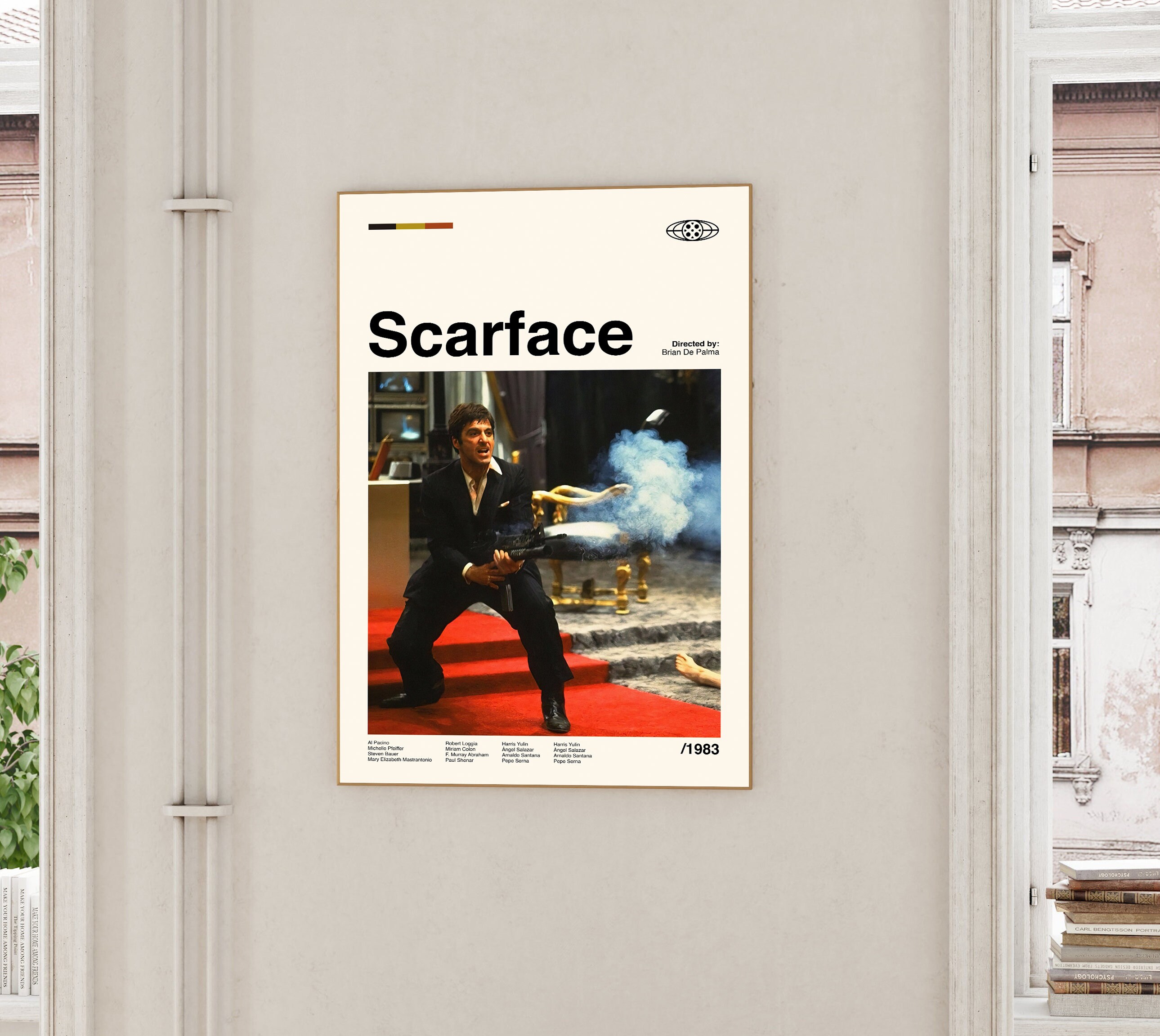 Scarface Poster, Scarface Movie, Room Decor, Movie Poster, Retro Modern ...