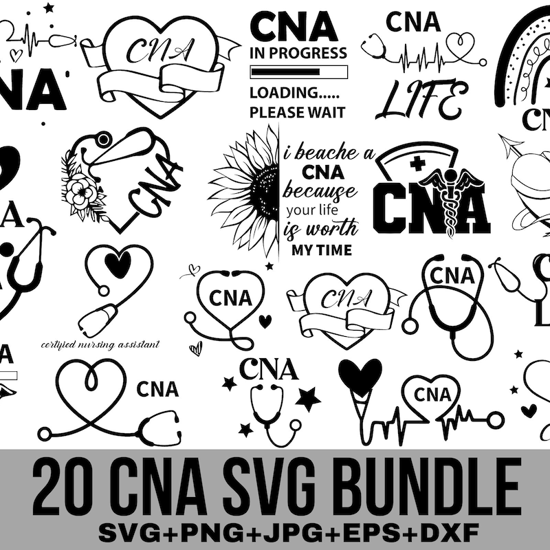 Cna Clip Art - Etsy