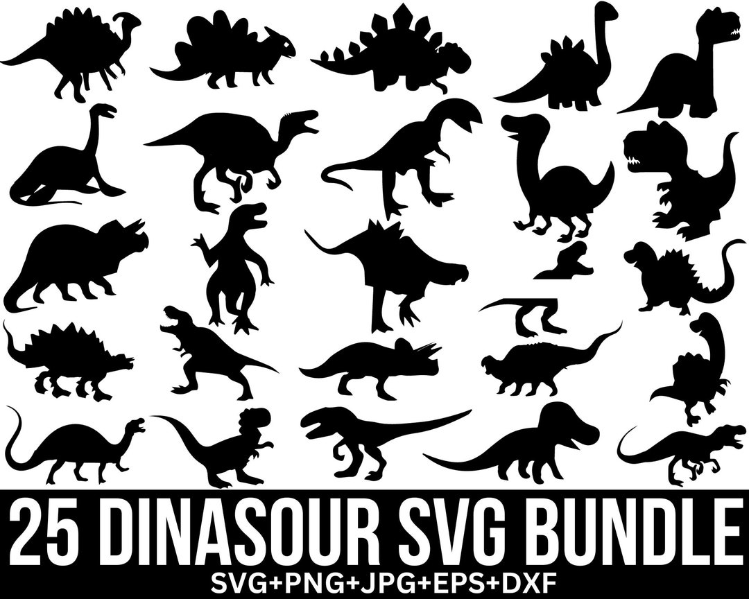 Dinosaur Svg Bundle, Kids Dinosaur Svg, Dino Svg, Babysaurus Svg ...