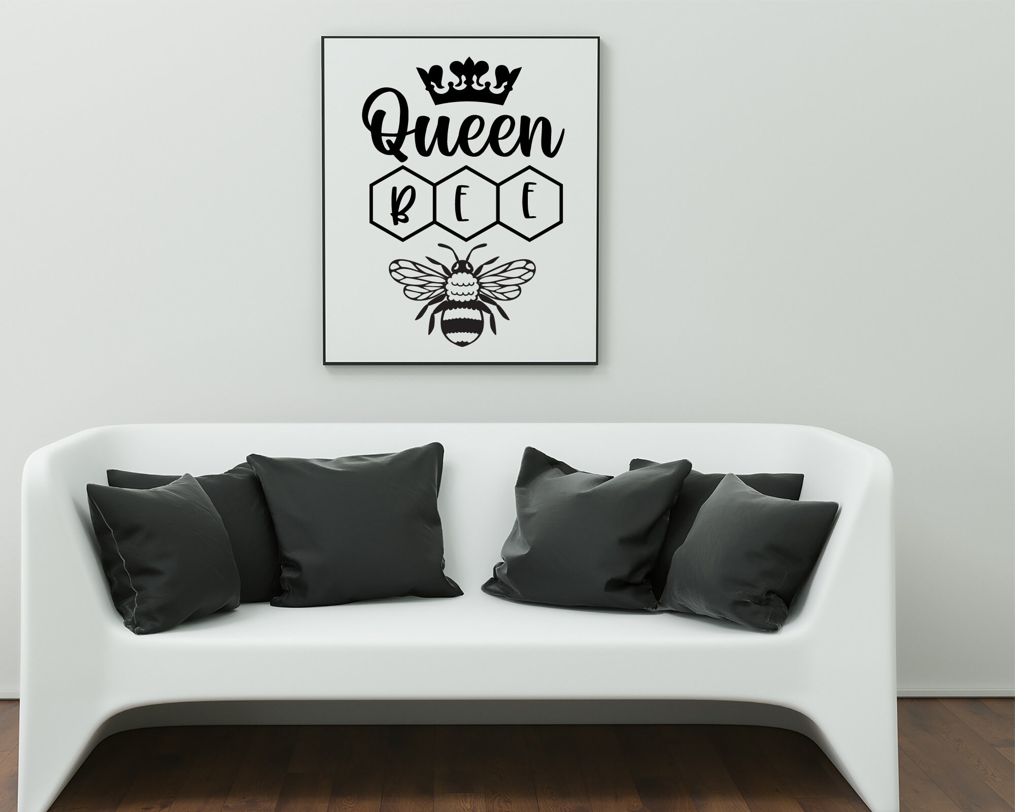 Queen Bee SVG, Bumble Bee, Honey Bee Svg, Bee Clipart, Cute Bee Svg ...