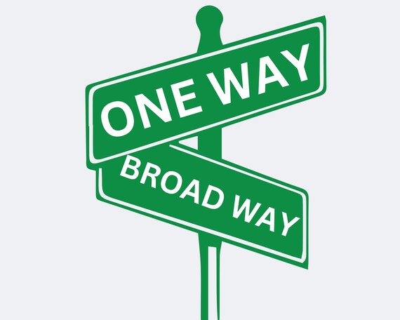Broadway Street Sign Clip Art