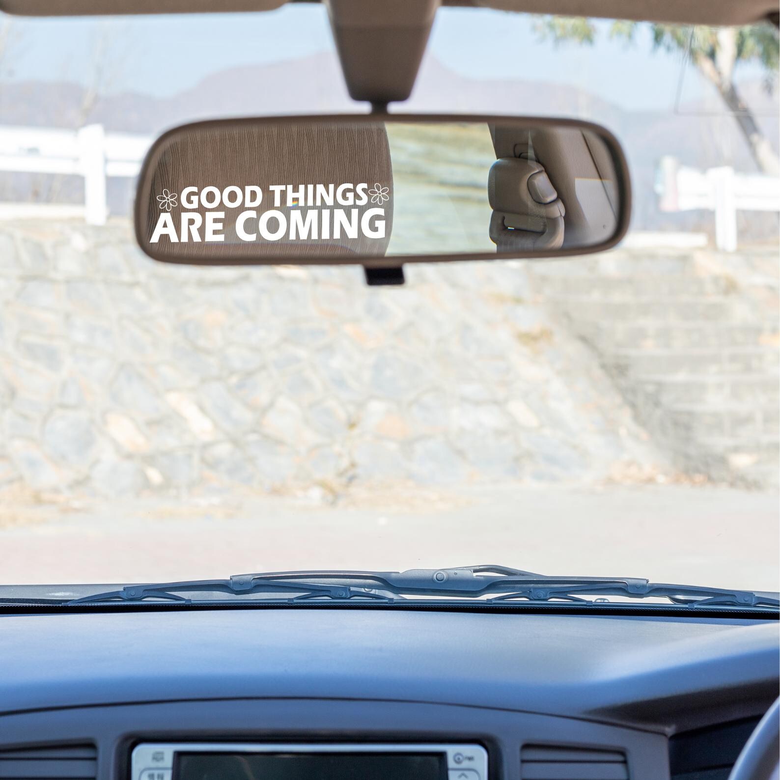 Car Mirror SVG Png Bundle, Rearview Mirror Svg, Inspirational Quotes ...