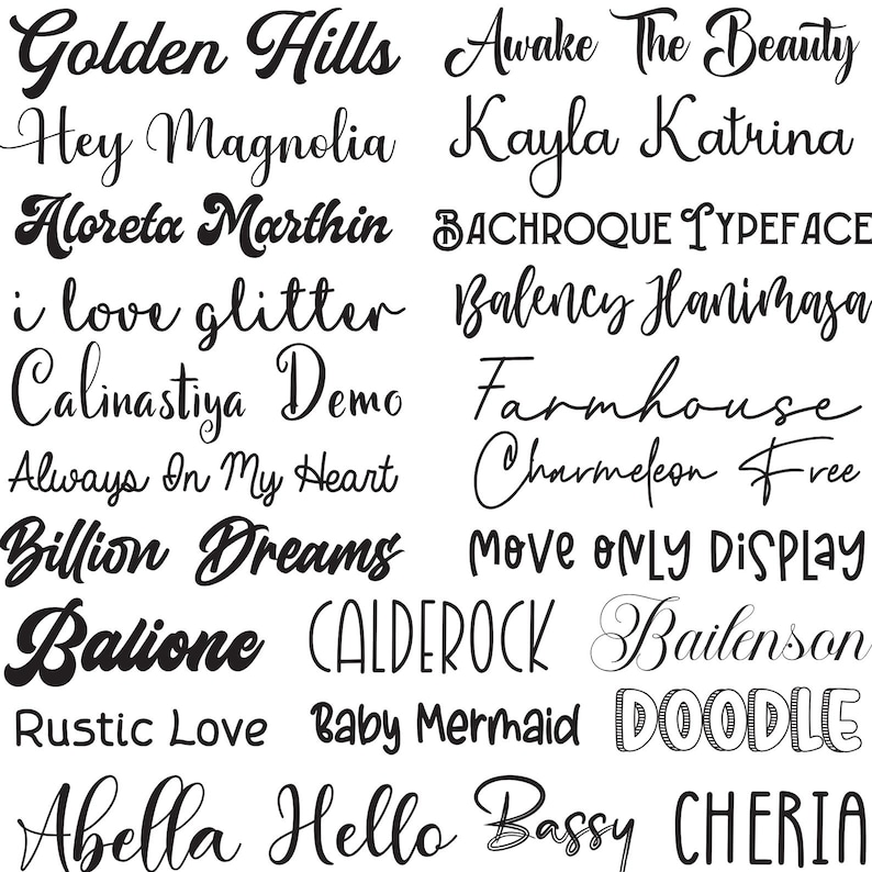 Fonts Svg Bundle, Ultimate Fonts, Varsity Font Svg, Script Fonts ...