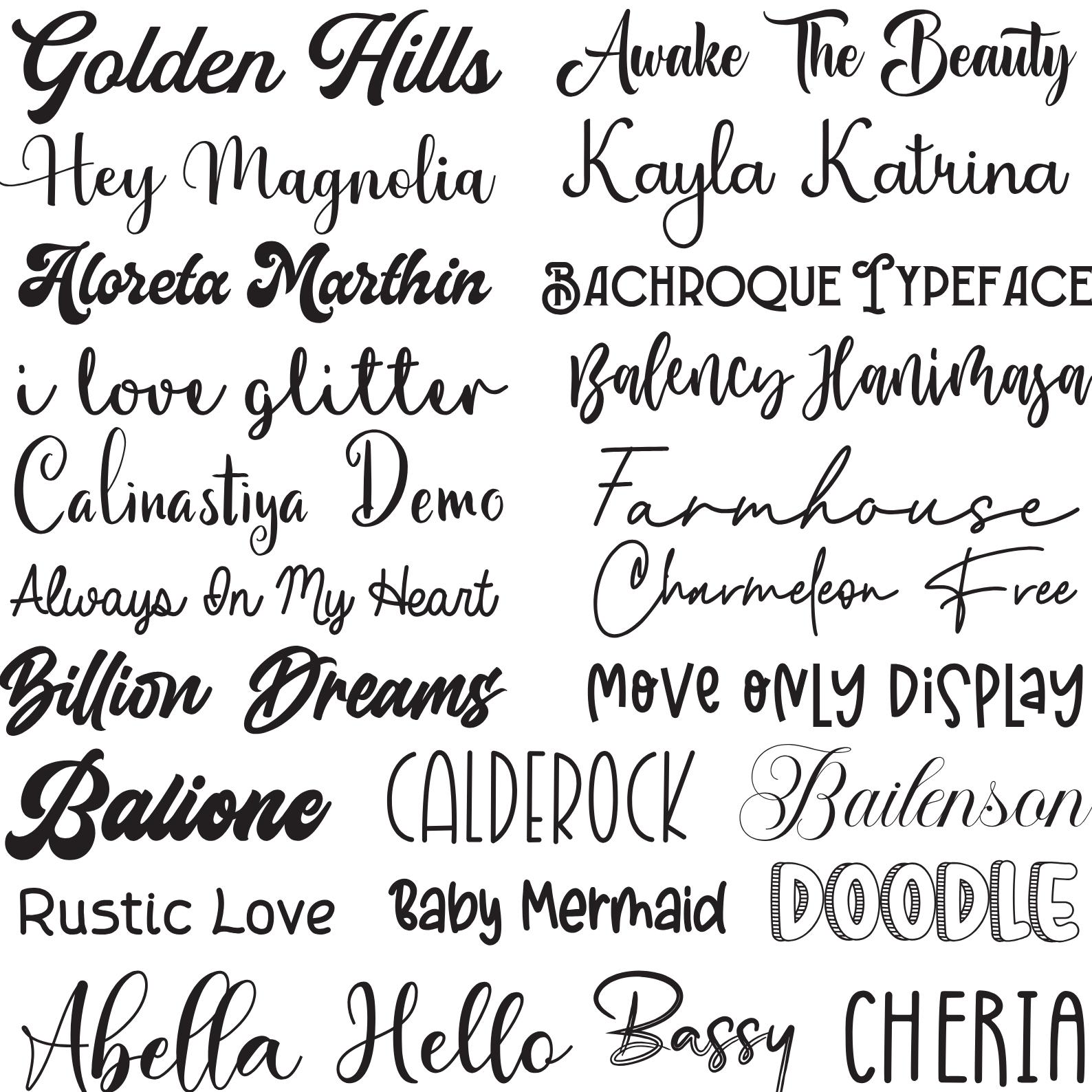 Fonts Svg Bundle, Ultimate Fonts, Varsity Font Svg, Script Fonts ...