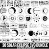 Solar Eclipse 2024 Svg, Solar Eclipse Svg, Blacked Out in USA April 8th ...