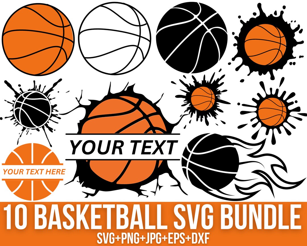 Basketball Svg Bundle, Basketball Monogram Svg, Basketball Mom Svg ...