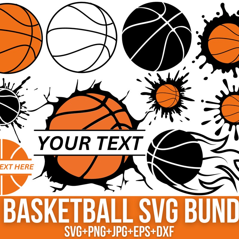 Svg Basketball - Etsy