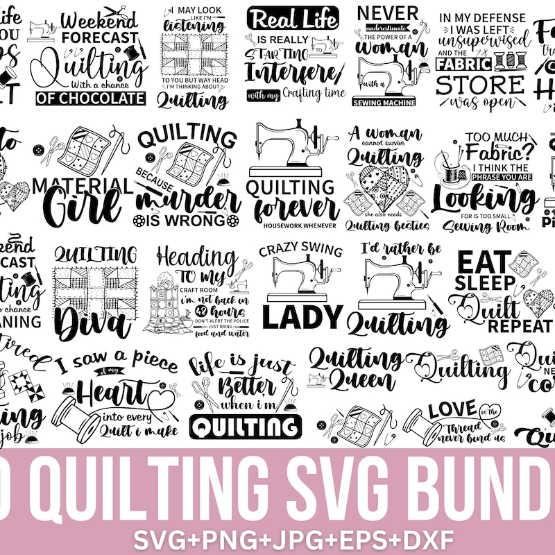 Quilting Svg - Etsy