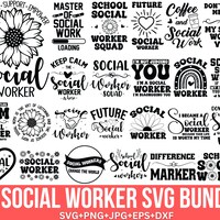 You Are Social Worker Svg / Sunflower Svg / Social Work Svg / Social ...