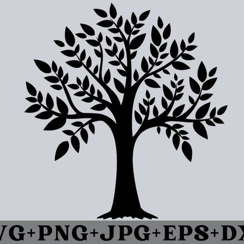 Tree Svg - Etsy