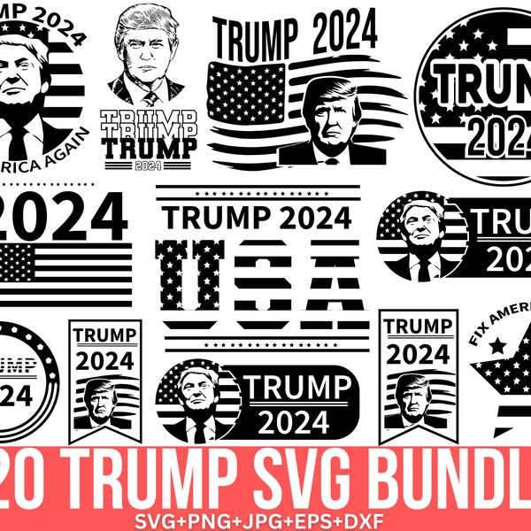 Trump Svg - Etsy
