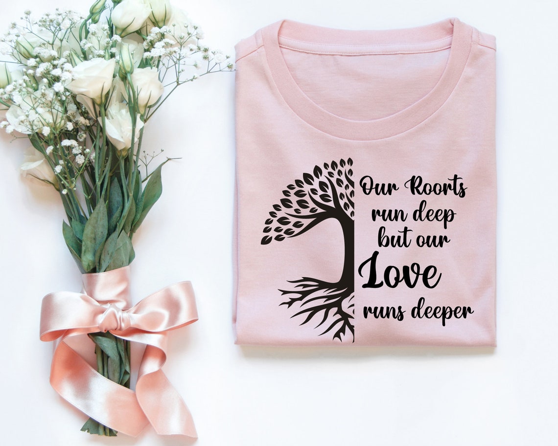Family Reunion Svg, Family Tree With Quotation Svg, Tree With Roots SVG ...