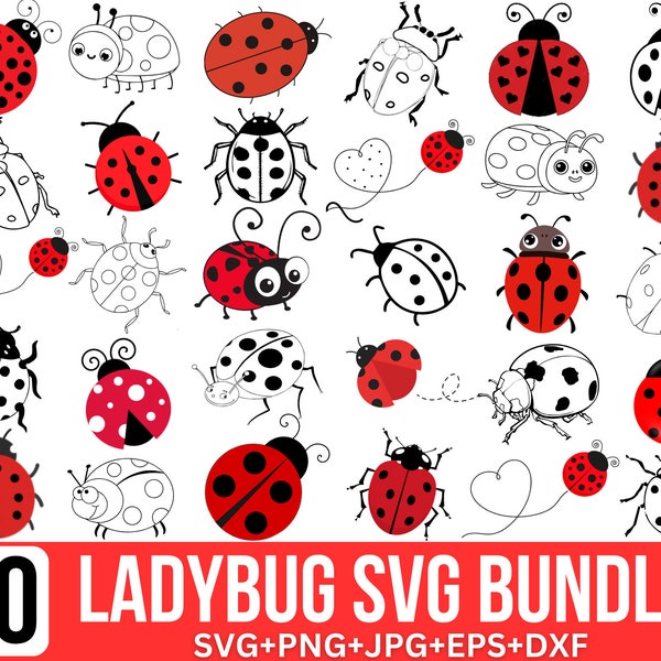 Ladybug Svg - Etsy