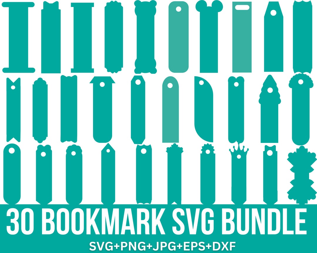 Bookmark Svg Bundle, Teacher Gift Svg, Glowforge Svg, Boho Bookmark Svg ...