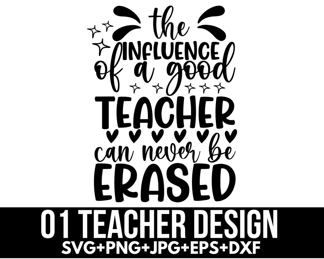 Teacher Svg, Teacher Appreciation Svg, Teacher Quote Svg, Back to ...