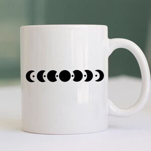 Moon Phase Svg Bundle, Moon Png, Witchy Moon Svg, Its Just a Phase Svg ...