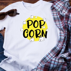 Popcorn Svg Bundle, Pop Corn Png, Popcorn Box Svg, Cinema Svg, Popcorn ...