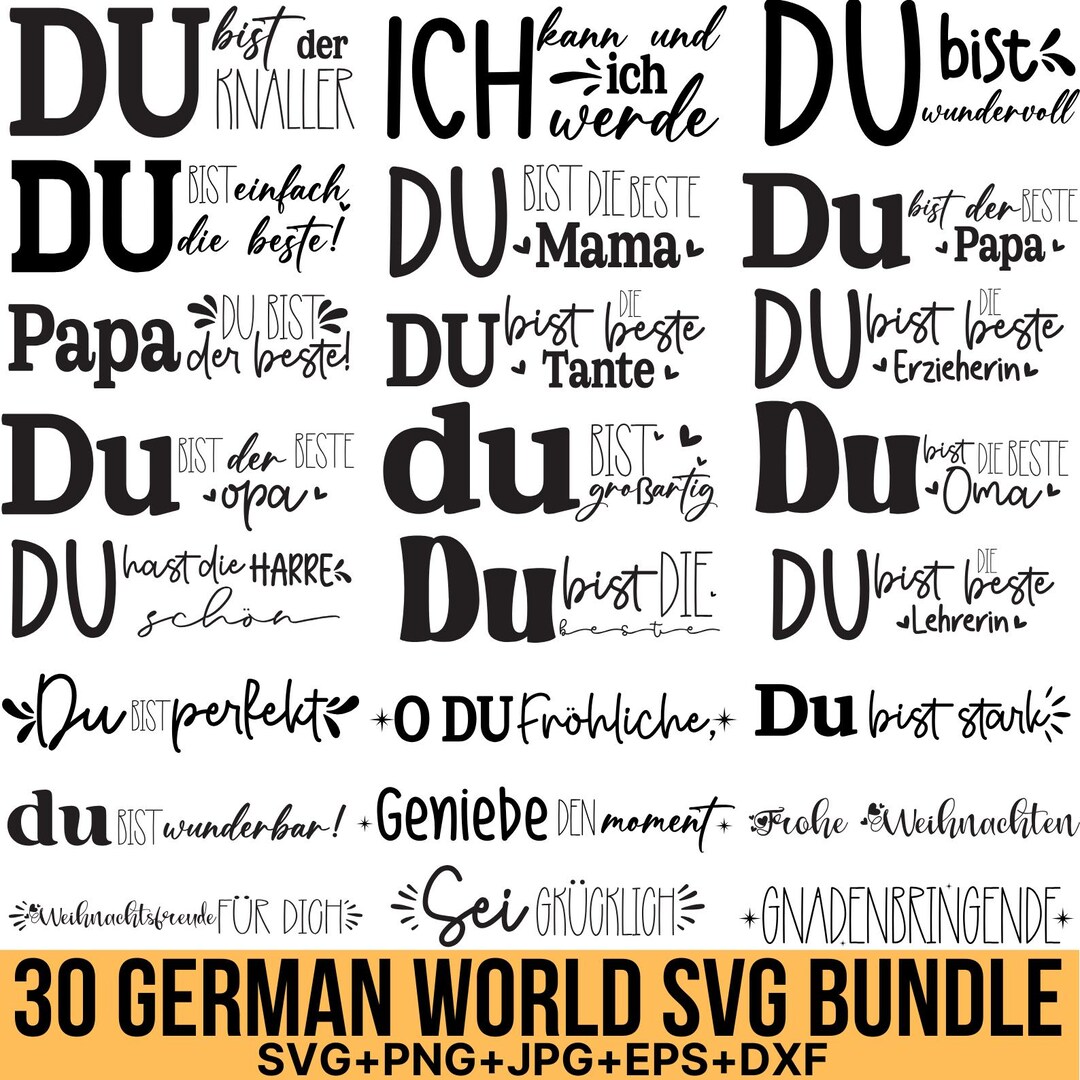 Christmas Candle Svg Bundle, German Lettering Svg, Christmas Candle ...