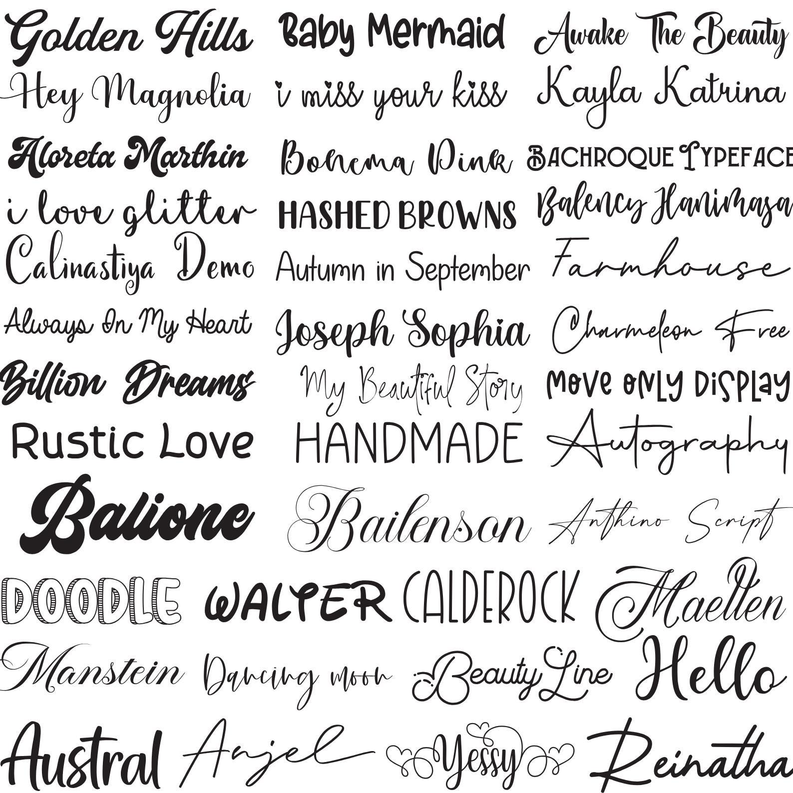 Fonts Svg Bundle, Ultimate Fonts, Varsity Font Svg, Script Fonts ...
