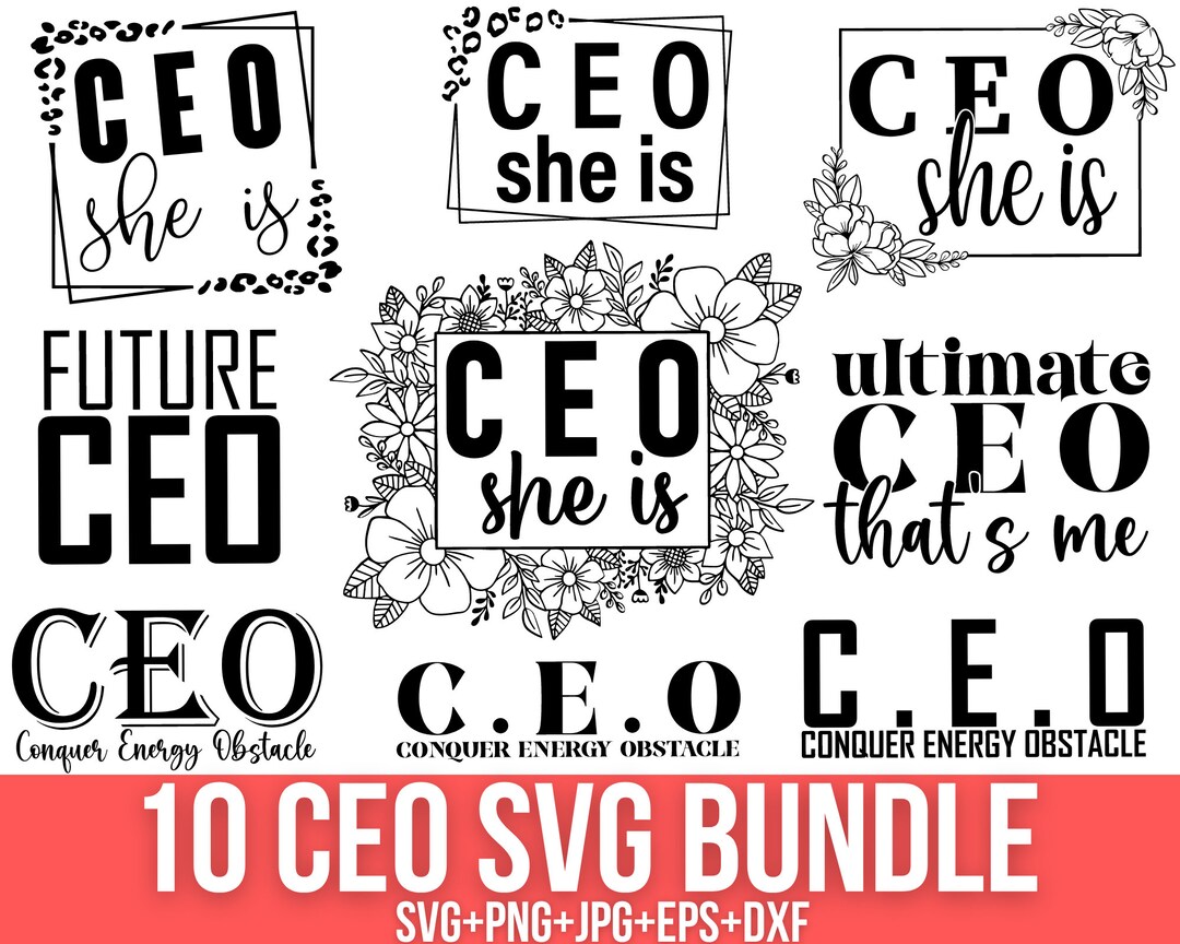 Ceo Svg, Entrepreneur Svg, Girl Boss Svg,hustle Svg, Business Svg, Ceo ...
