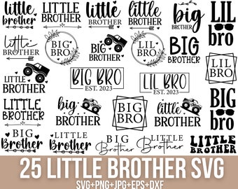 Little Brother SVG Brother Life PNG Brother T-shirt Design - Etsy