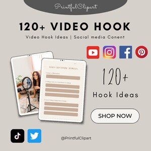 120+ Social Media Video Hooks: Content Ideas (digital Download) - Etsy