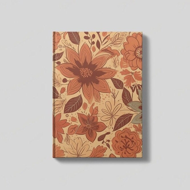 Radiant Blooms: Warm-toned Flower Patterns to Brighten Your Day - Etsy