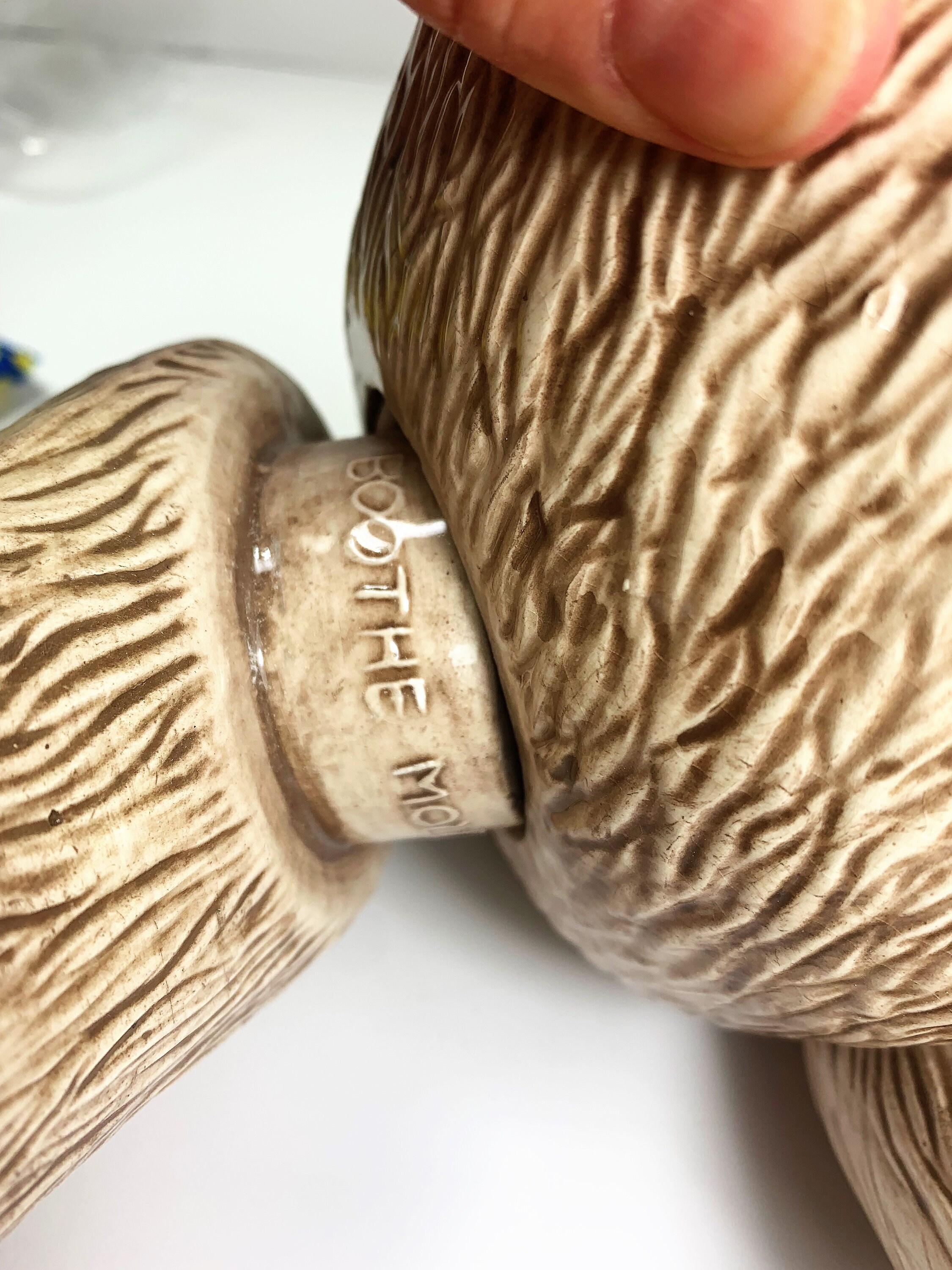 VINTAGE Original Mark Boothe Mold CO Ceramic Jointed Teddy Bear 16 - Etsy