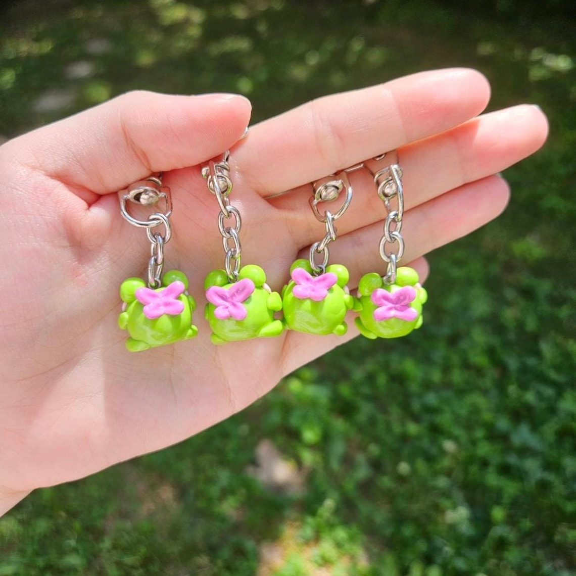 Fairy Frog Cute Polymer Handmade Clay Keychain - Etsy