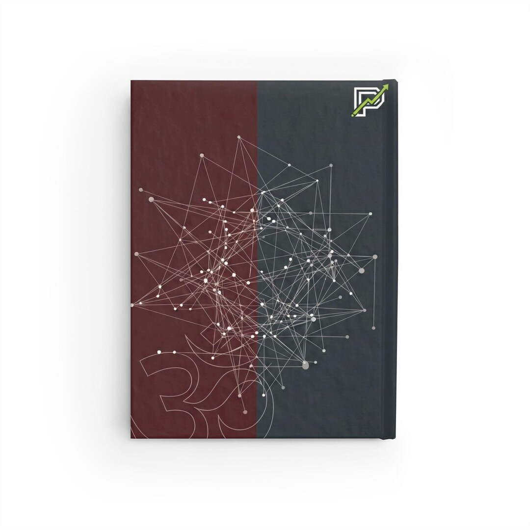 Geometric Om Hardcover Journal 5x7 | Blank Pages, Sacred Geometry Cover ...
