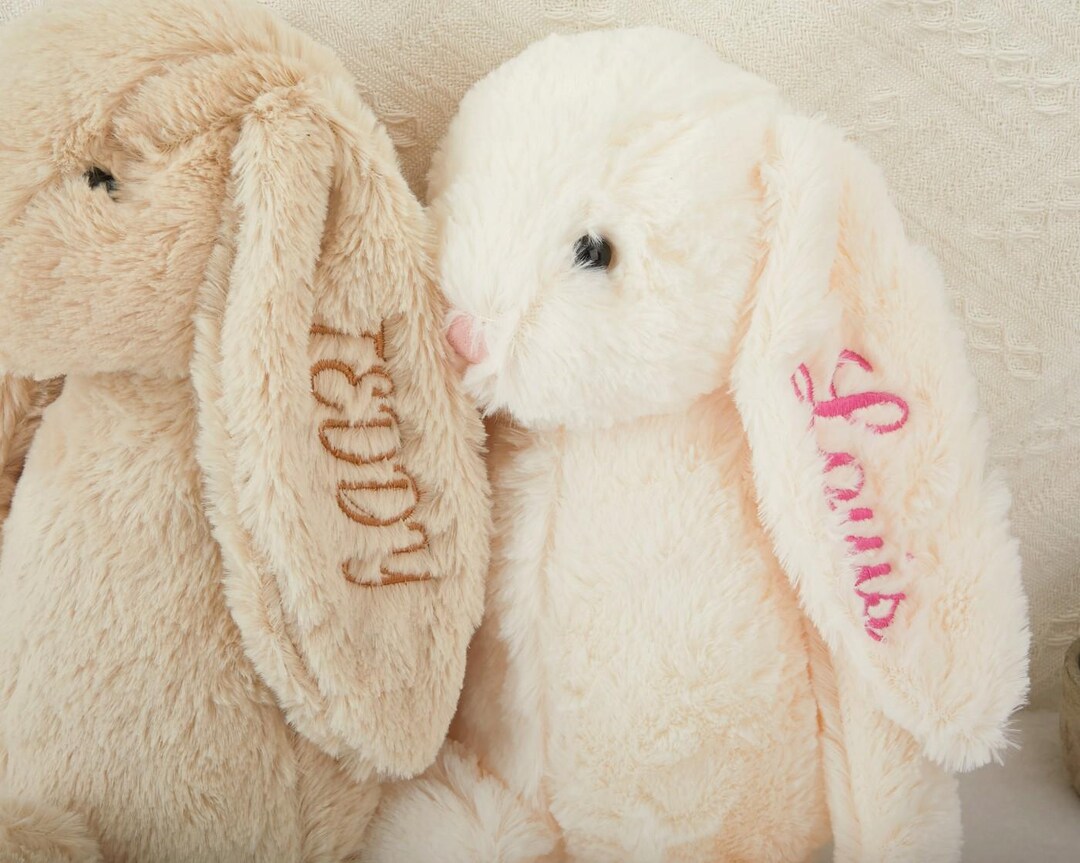 Personalized Plush Bunny Rabbit,stuffed Animal for Baby Shower,baby ...