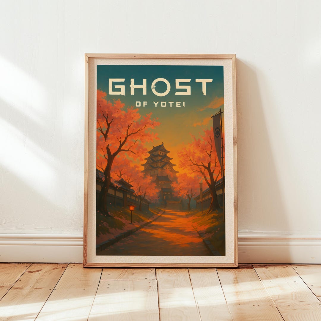 Ghost of Yotei Art Poster, Gaming Wall Decor (digital Download) - Etsy