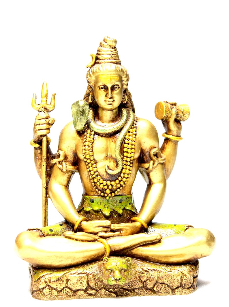 Lord Shiva Resin Statue, Mahadev Figurine, Mahadeva, Rudra, Shankara ...