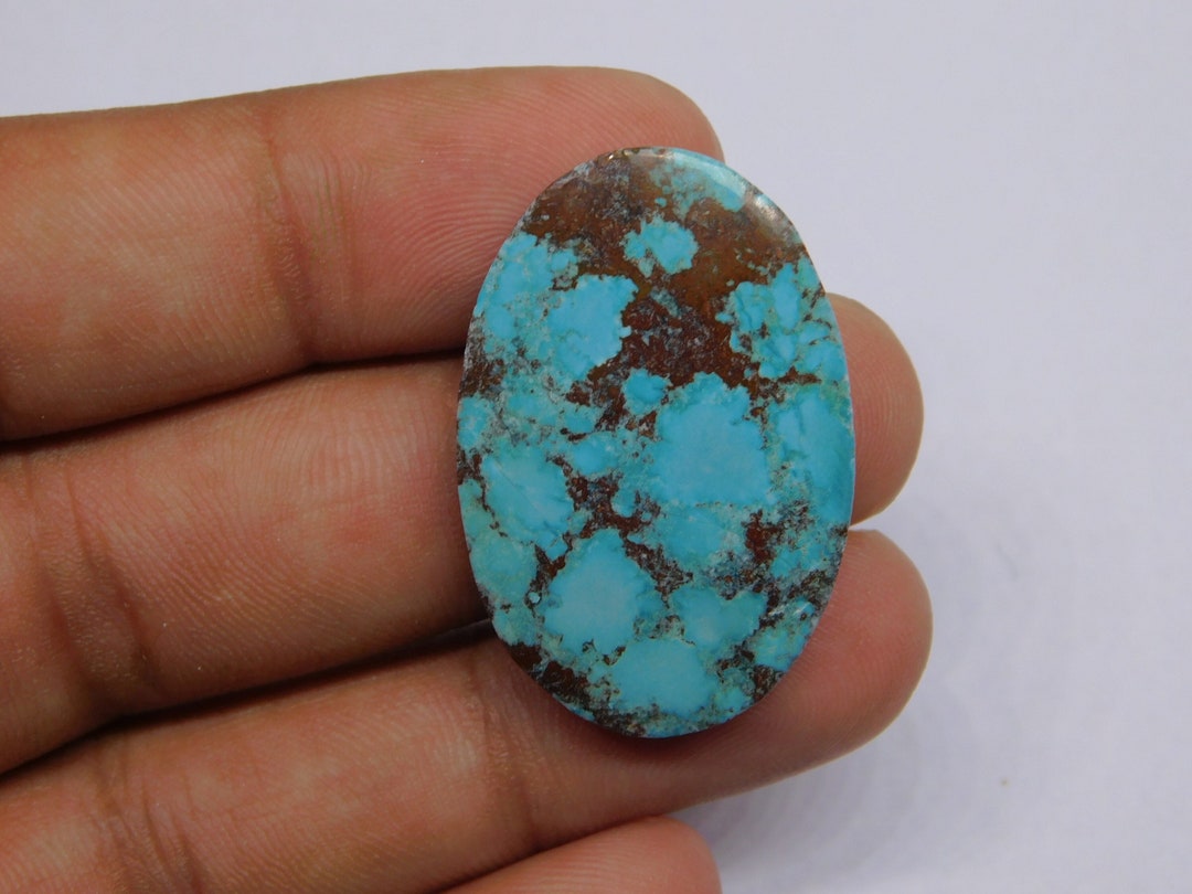 Dazzling Top Grade Quality Blue Turquoise Cabochon Blue - Etsy
