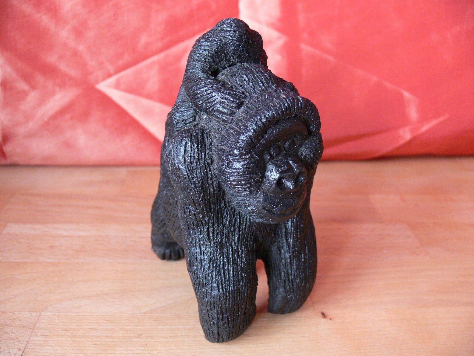 Gorillas Carved From Lava Stone - Etsy
