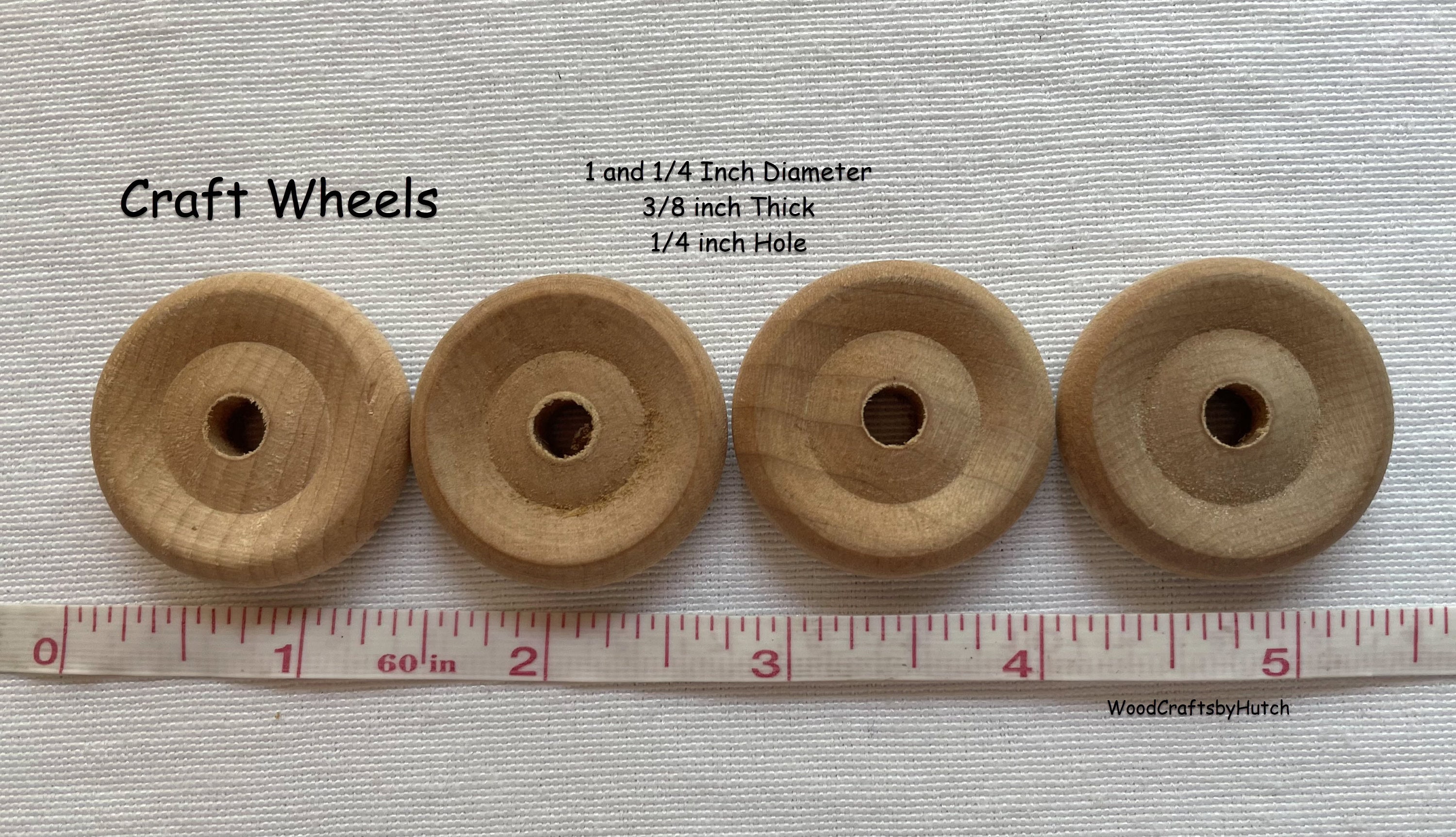 Unfinished Wood Craft Wheels: Toy Car, Train, Truck - DIY Project - Etsy