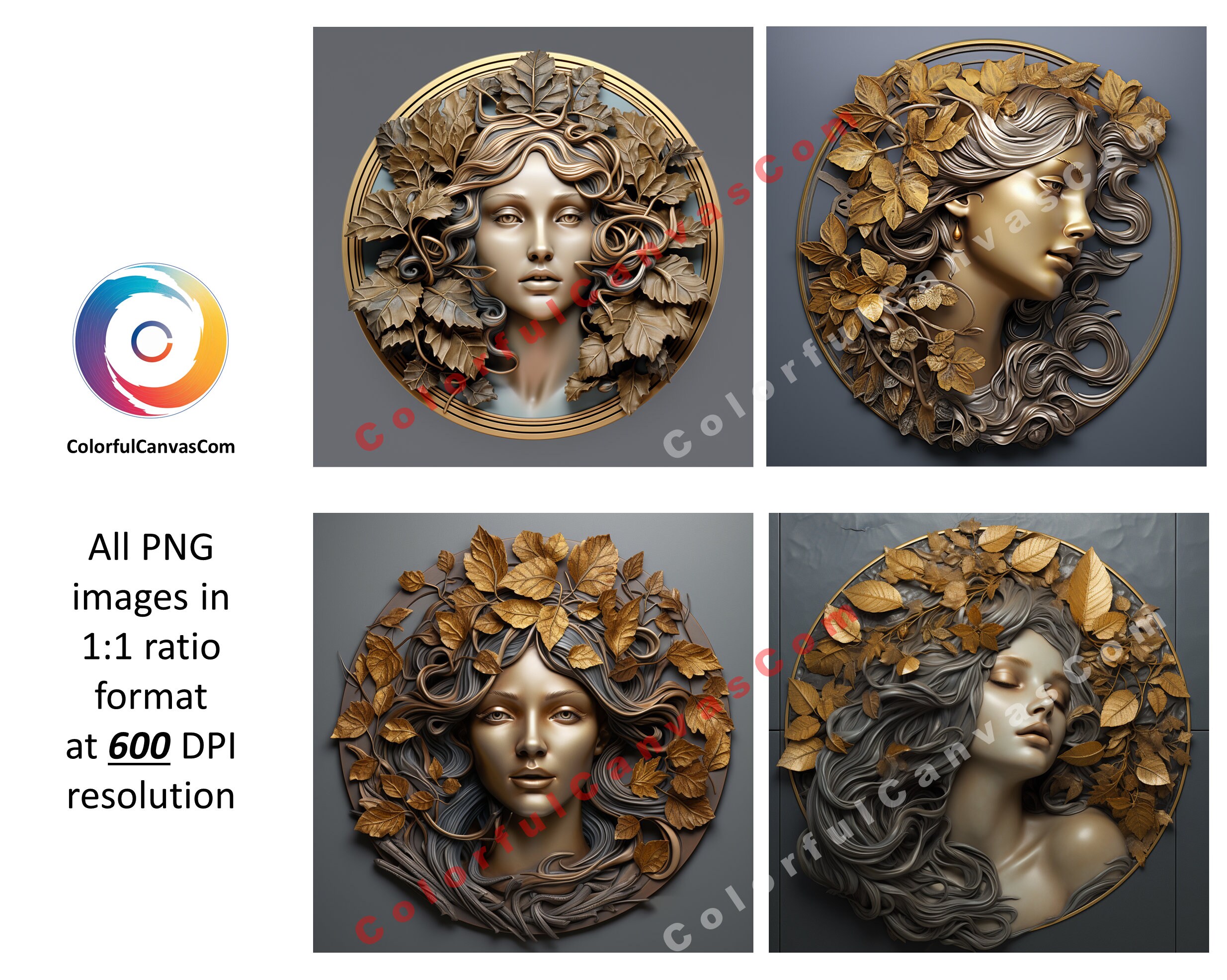 Art Nouveau - Forest Nymphs: the Bronze Relief Autumn Collection 1 ...