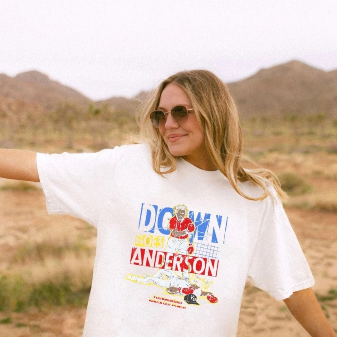 Down Goes Anderson jose Ramirez Vs Tim Anderson Funny Meme - Etsy