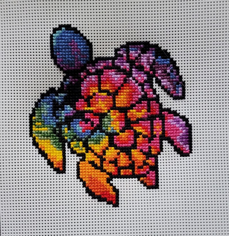 Tie Dye Turtle - Etsy