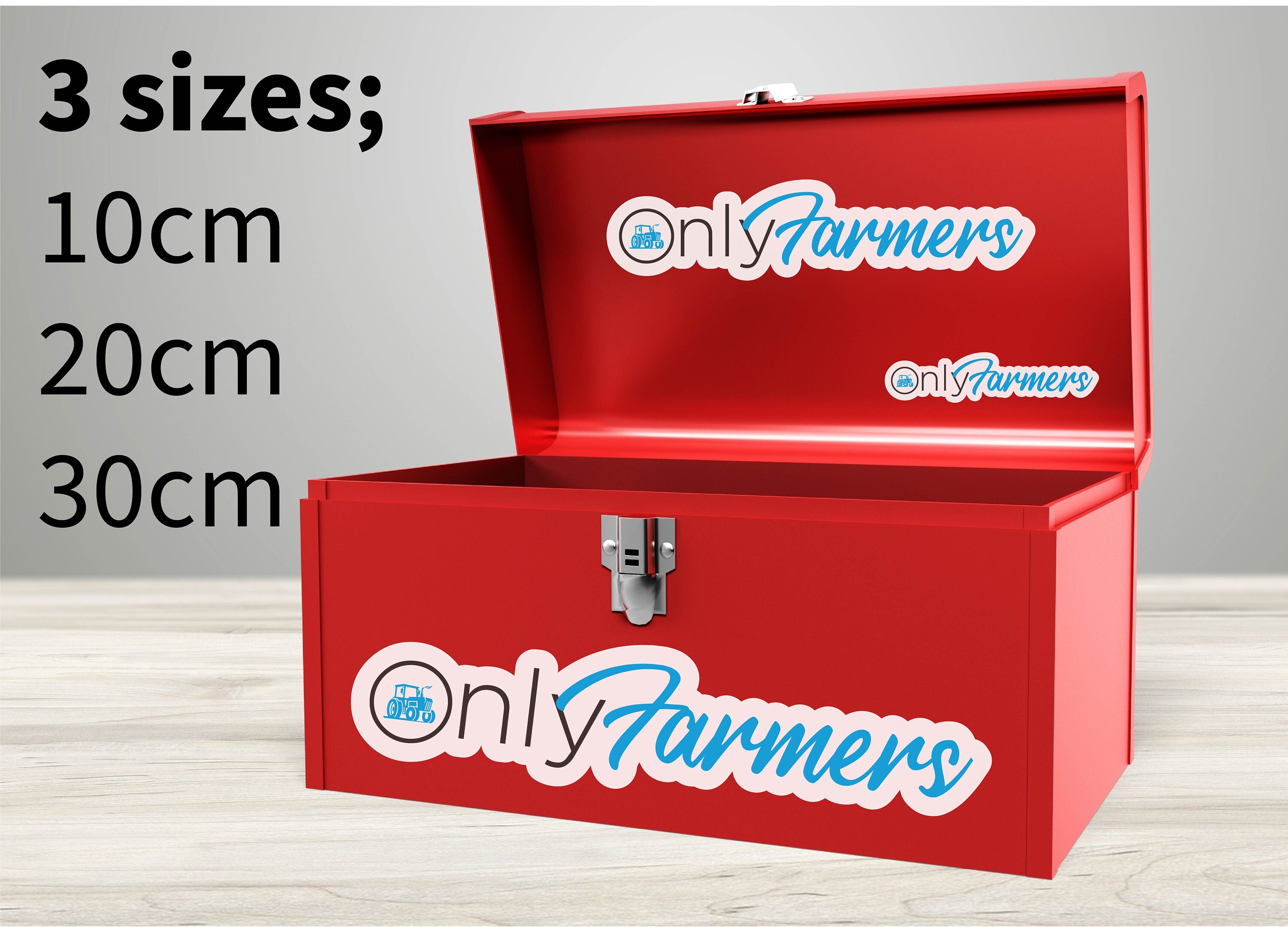 Onlyfarmers Die Cut Vinyl Sticker, Onlyfans Take Off, Parody Sticker for Toolbox, Cap, Tractor ...
