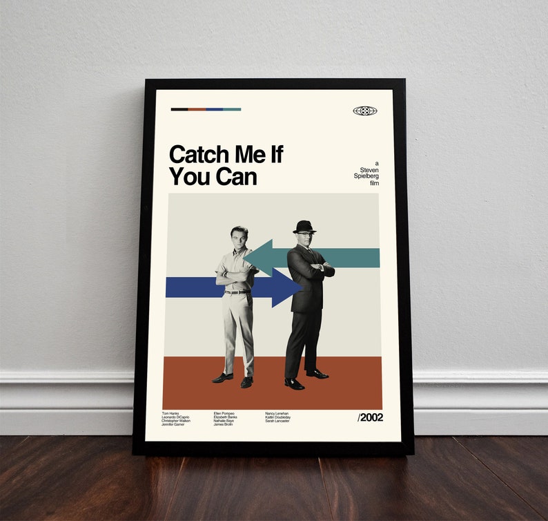 Catch Me If You Can Poster Catch Me If You Can Print Custom - Etsy