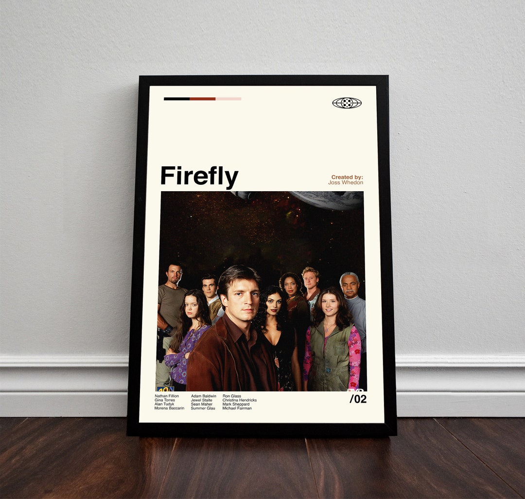Firefly Poster Firefly Print Firefly Art Vintage Modern - Etsy