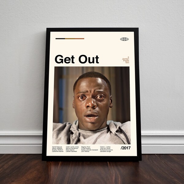 Get Out Poster Decor - Etsy