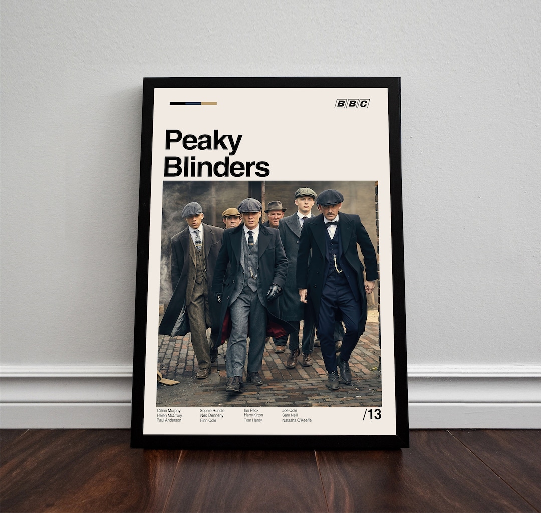 Peaky Blinders Poster Peaky Blinders Art Retro Modern - Etsy Canada