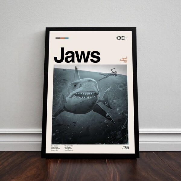 Jaws Poster - Etsy