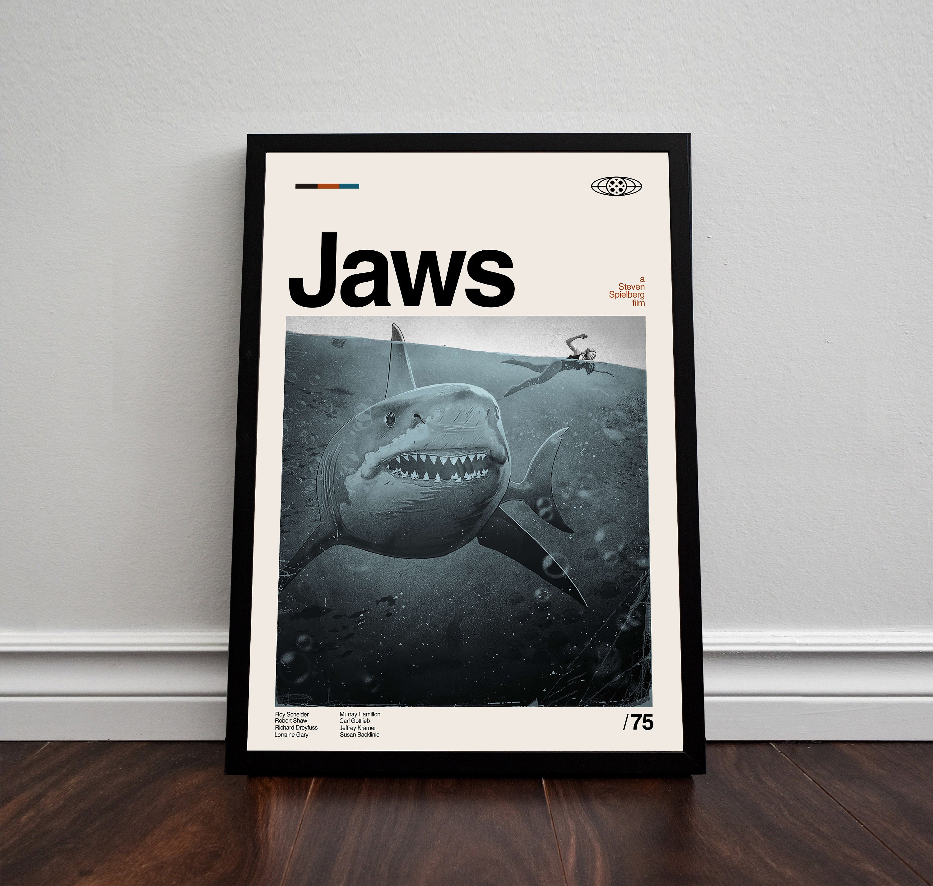 Jaws Poster Jaws Art Jaws Print Jaws Movie Minimalist Art - Etsy