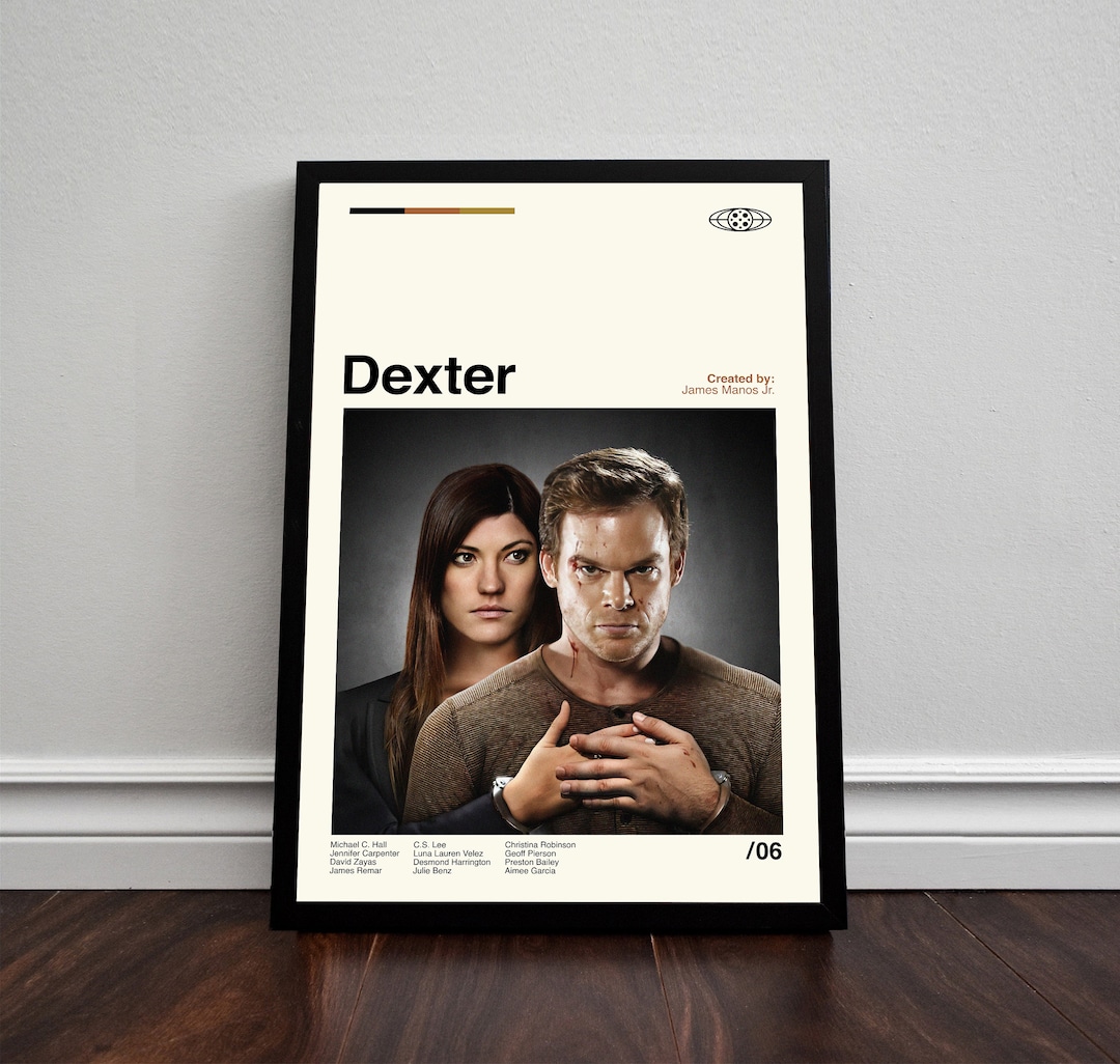 Dexter Poster Dexter Print Dexter Art Abstract Poster High - Etsy