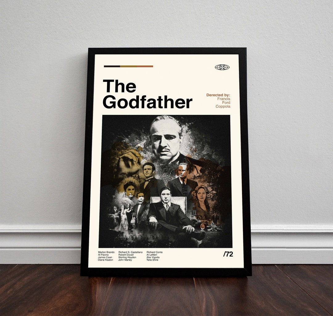 The Godfather Poster the Godfather Print the Godfather - Etsy