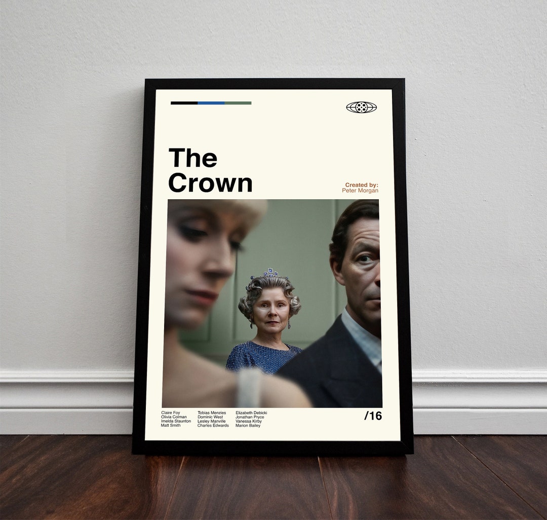 The Crown Poster the Crown Print the Crown Art the Crown - Etsy